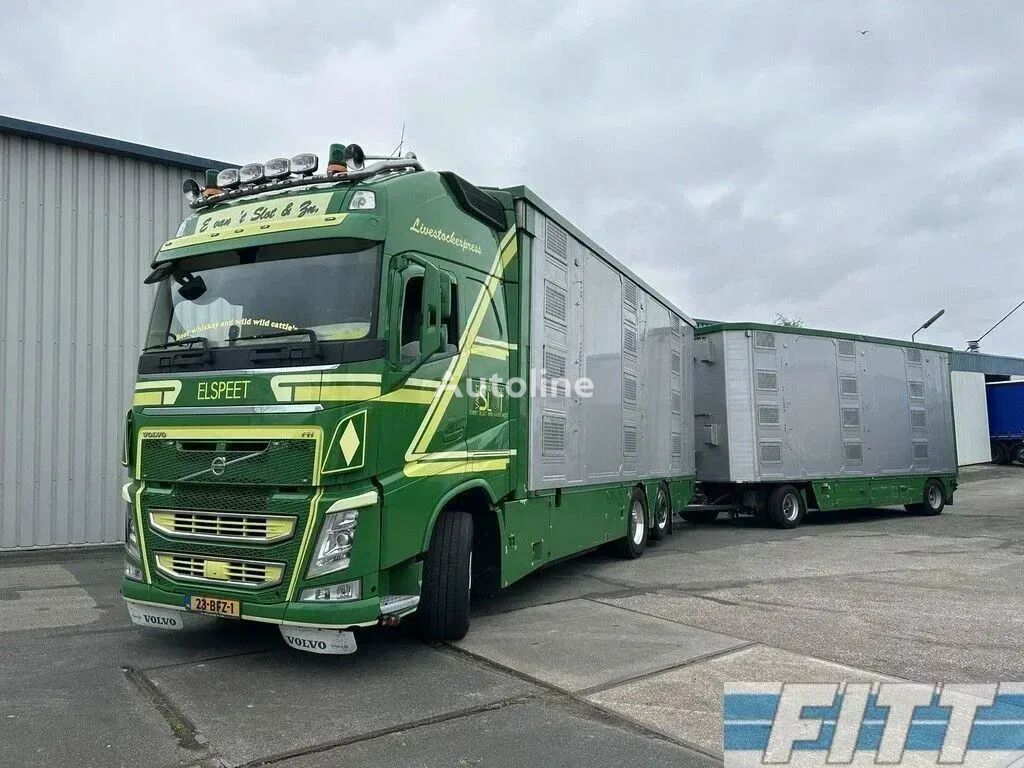 Volvo FH 540 6x2 1/2/3 Finkl Livestock -- Water and Ventilation - Lift kamion za prevoz stoke