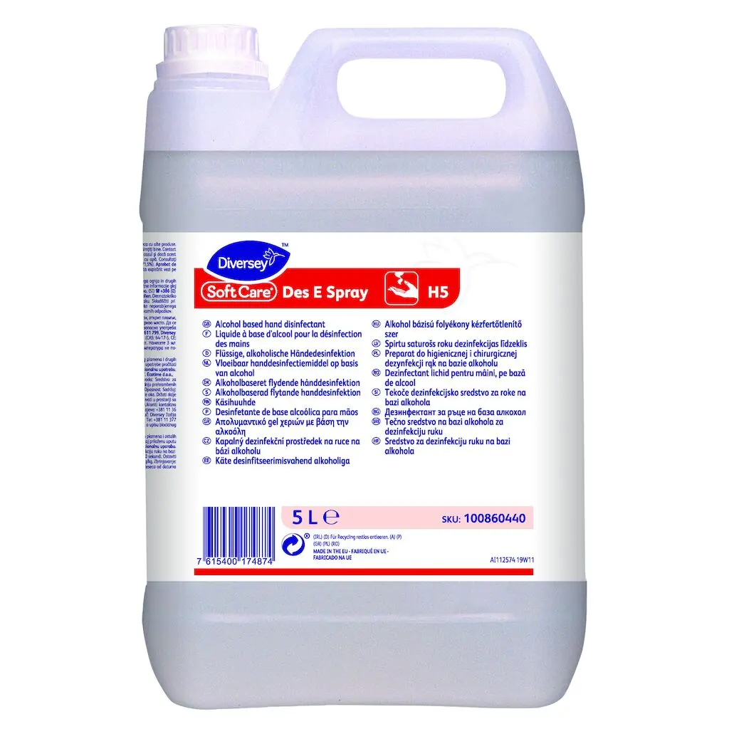 Diversey Soft Care Des E SPRAY H5 Sredstvo za dezinfekciju ruku, 5l