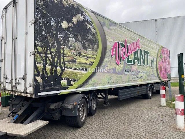 Vogelzang mega bloemenplanten oplegger gestuurd, doorlading en achterdeure furgon poluprikolica