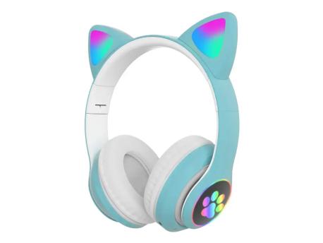 CAT EAR BLUETOOTH SLUŠALICE PLAVE