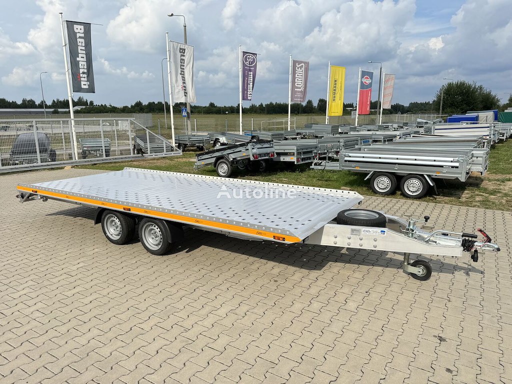 Nova Gromex L2-2700-5,2 laweta aluminiowa 5,2m 2700kg prikolica autotransportera