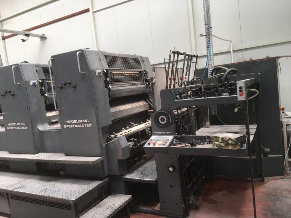 Heidelberg SM 102 FP 5 Color Ofset Printing Machine ofset mašina