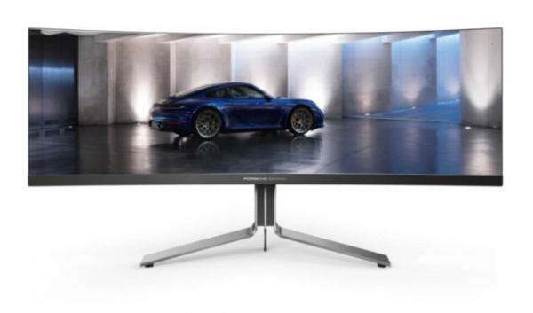 AOC Monitor PD49 49''/OLED,zakrivljen,32:9/5120x1440/240Hz/0,03ms GtG/HDMIx2,DP,USB/Gsync/visina/crna