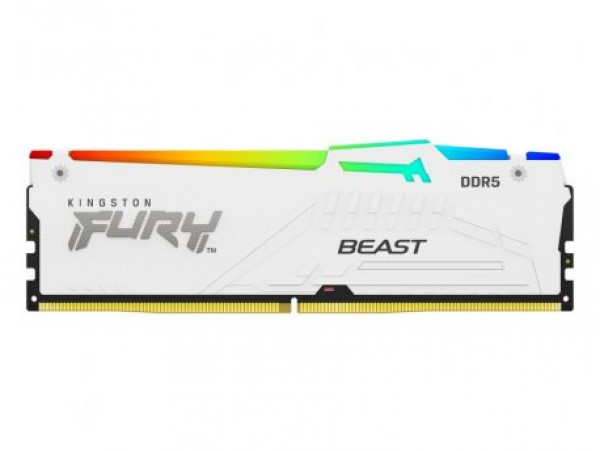 KINGSTON DIMM DDR5 64GB 2x32GB kit 6000MT/s KF560C36BWEAK2-64 FURY Beast RGB White EXPO