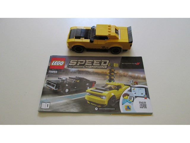 LEGO speed champions 75893 Dodge