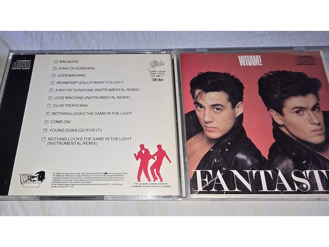 Wham! - Fantastic , ORIGINAL