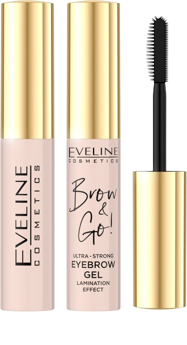 EVELINE - BROW & GO - EYEBROW GEL LAMINATION EFFECT 6ml