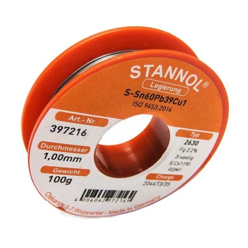 TINOL ZICA 1mm 100G STANNOL