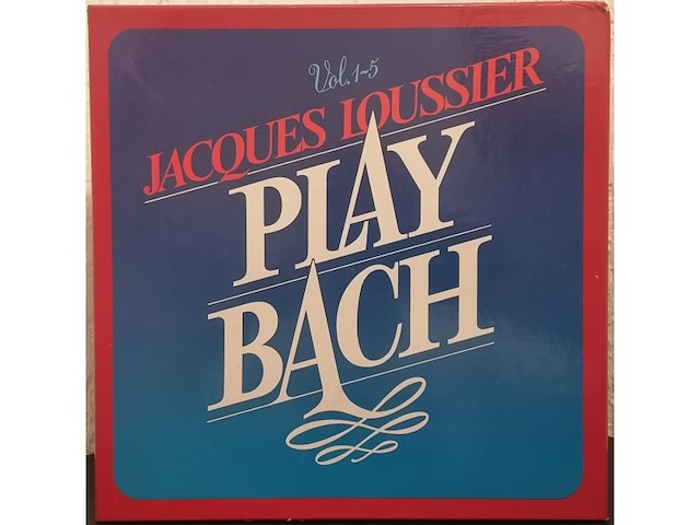 Jacques Loussier – Play Bach Vol.1-5  [5xLP]