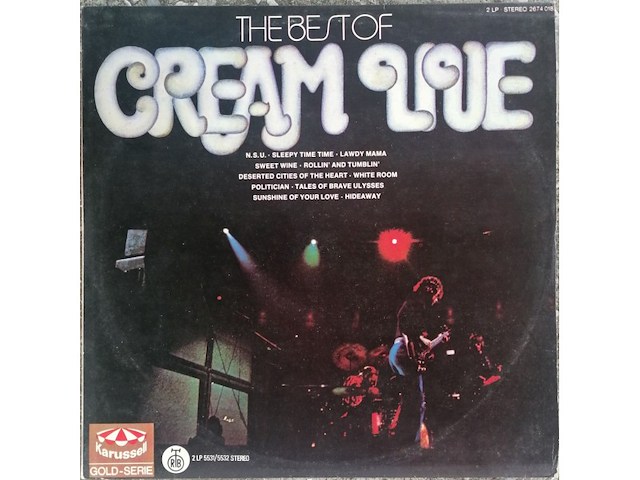 Cream – The Best Of Cream Live  [2xLP]