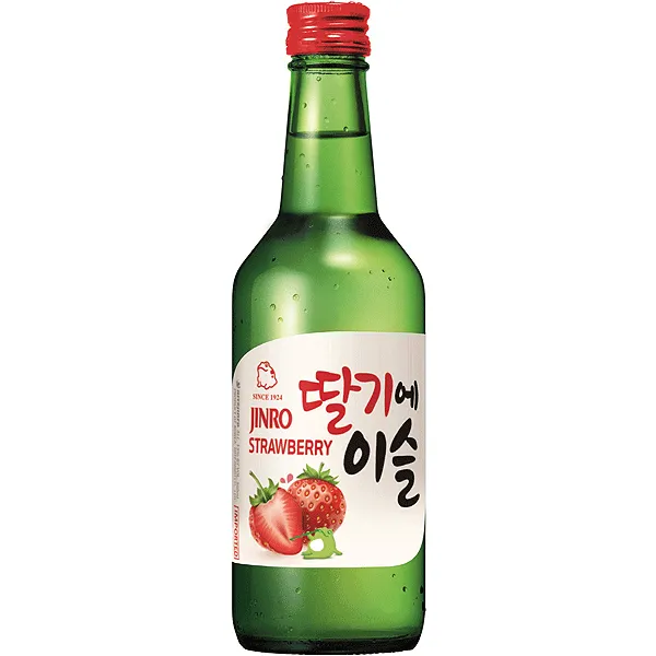 Korejsko vino ( Soju ) od jagode