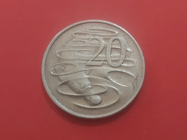 Australija  - 20 cent 1967 god