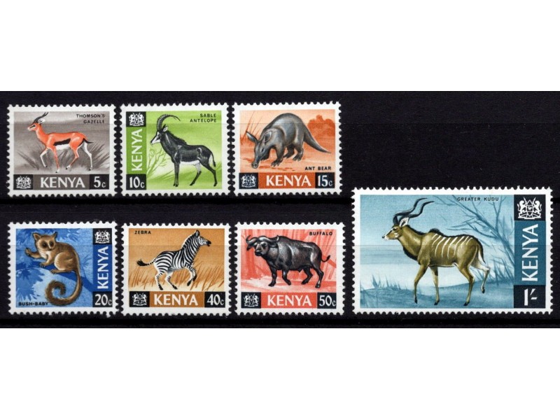 Kenya 1966. Fauna