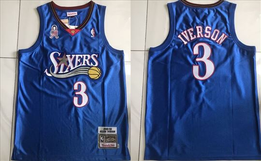 Allen Iverson - Philadelphia 76ers NBA dres #24