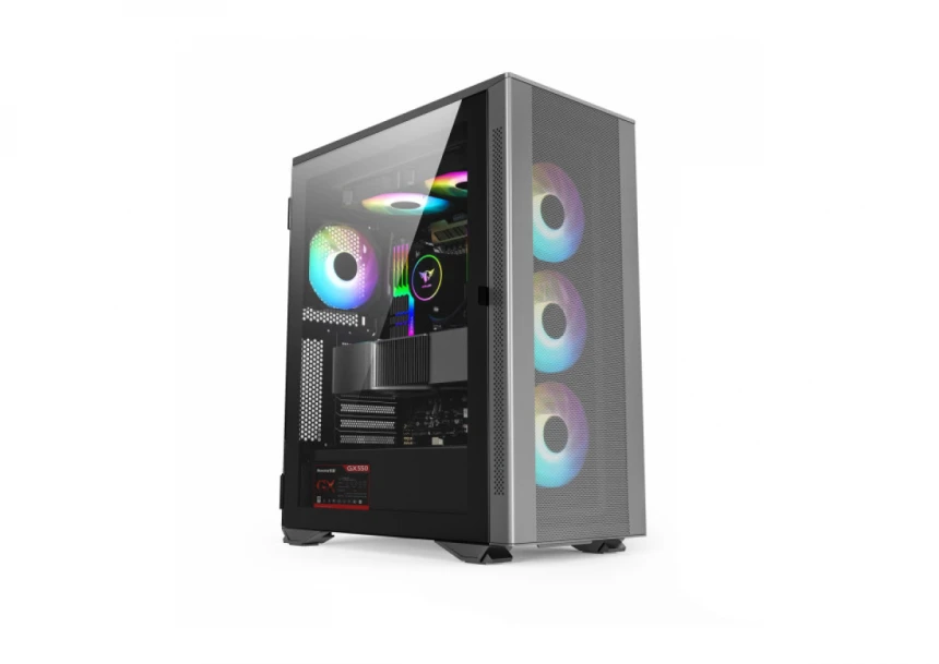 Kuciste 700W Raptor Armor RGB/USB 3.0/700W/Window, 400x216x495mm