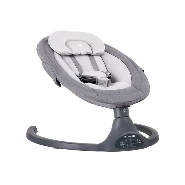 Ljuljaška za bebe do 9kg Codie Light Grey KKB13075