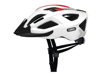 Kaciga za bicikliste ABUS Aduro 2.0 - Race White L