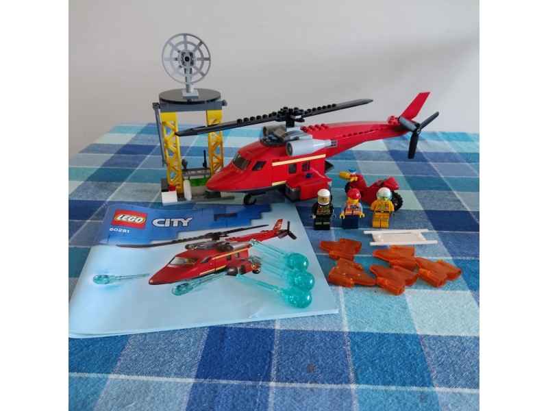 Lego City vatrogasni helikopter