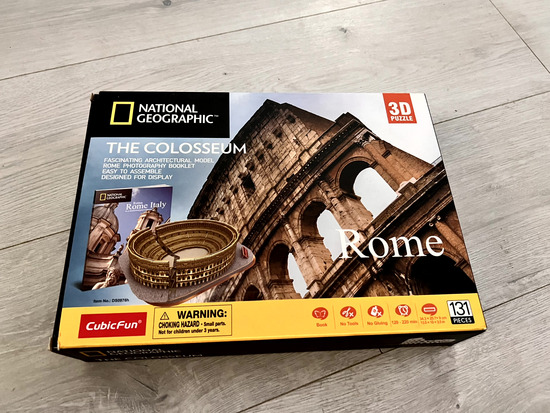 Nat Geo 3D puzzla Koloseum Rim