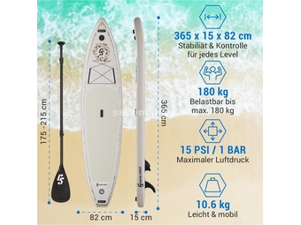 Sup daska Capitol Sport 365cm 180kg