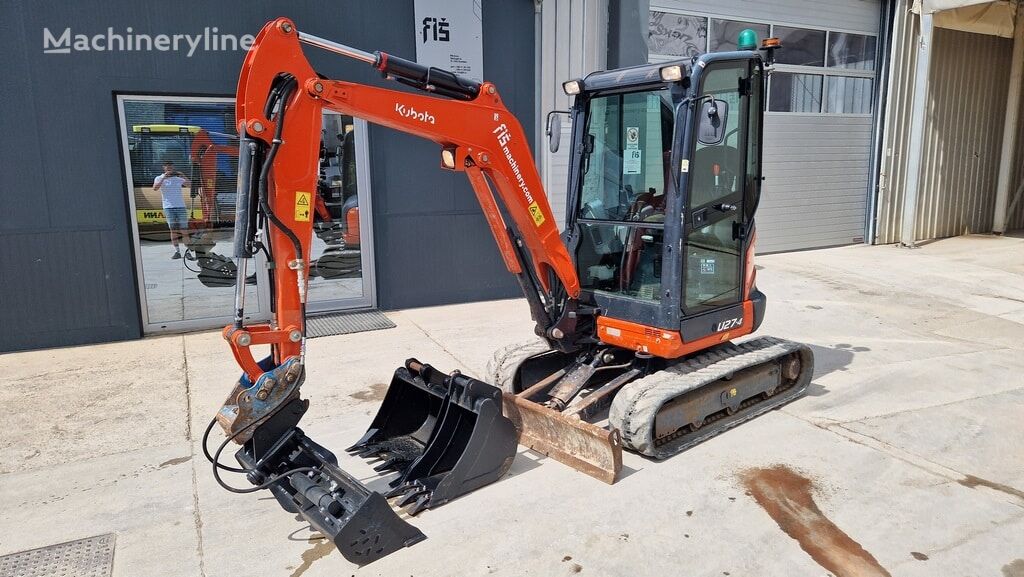 Kubota U27-4 - 3X BUCKETS - 2019 YEAR - 1675 HOURS mini bager