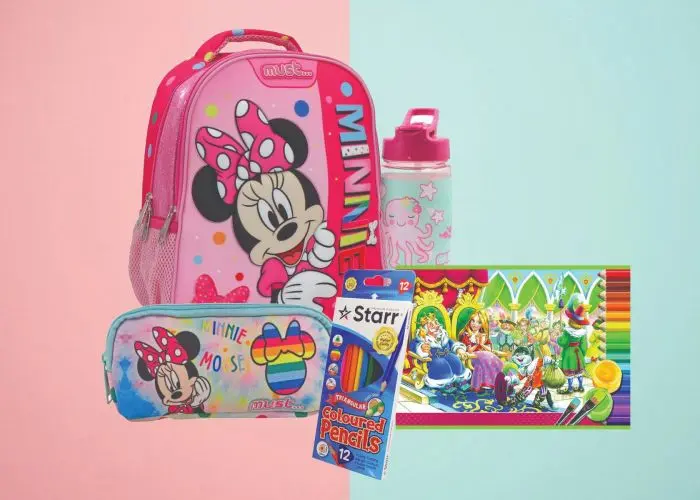 Must Predškolski set I, Ranac Minnie Disney, Crni