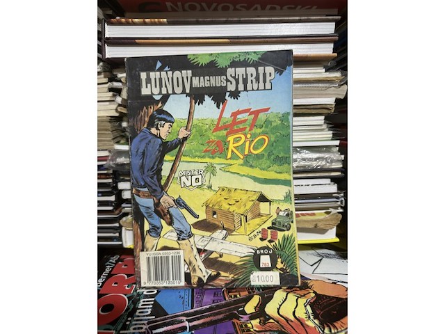 Lunov magnus strip 783 MISTER NO - LET ZA RIO