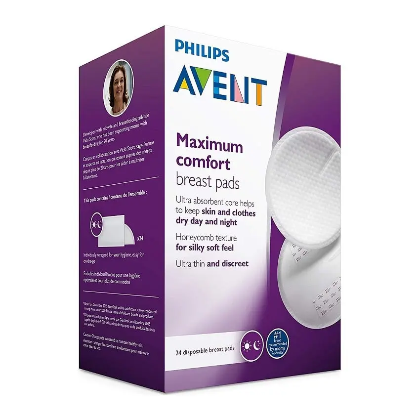 Philips Avent Jednokratni tupferi za grudi, 24 komada