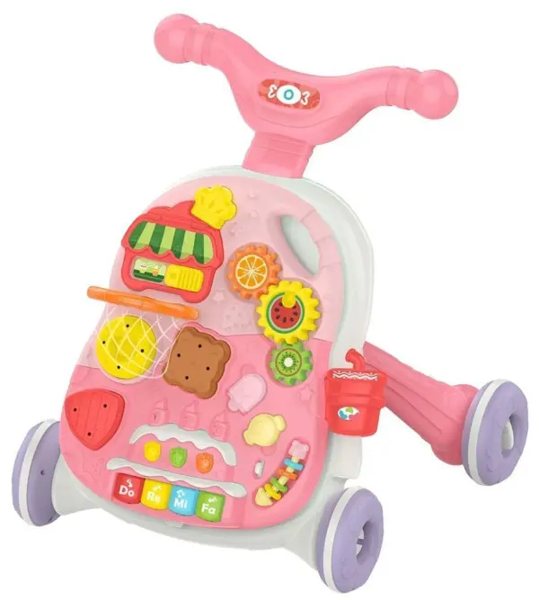 Kikkaboo Guralica-hodalica Candy Party, 2u1, Roze