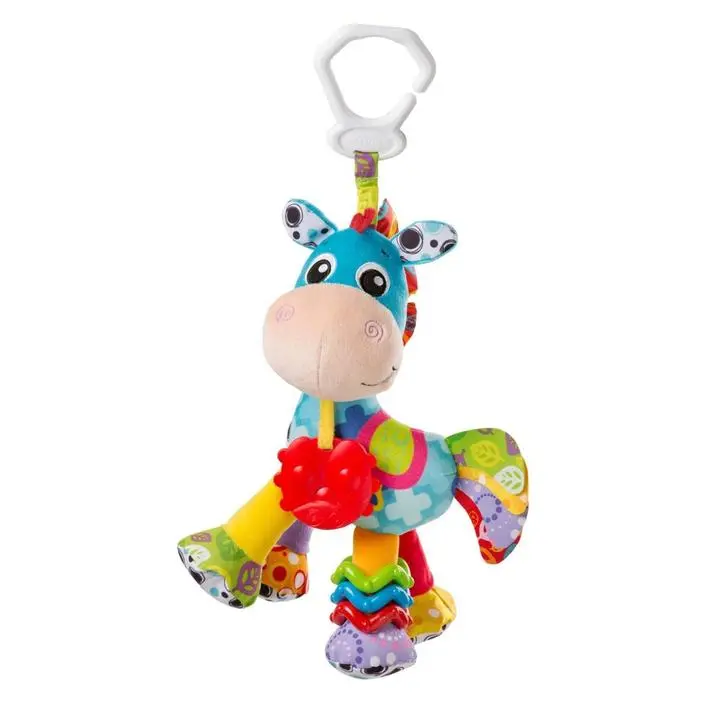 PLAYGRO Activity Friend Clip Clop Viešća igračka za krevetac, Šarena