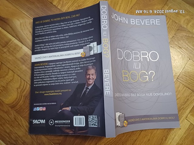 JOHN BEVERE, DOBRO ILI BOG? +CD