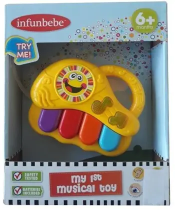 Infunbebe Igračka za bebe Piano, 6m+