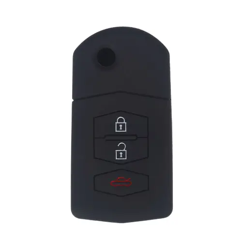 CAR 888 ACCESSORIES Silikonska navlaka za ključeve Mazda crna