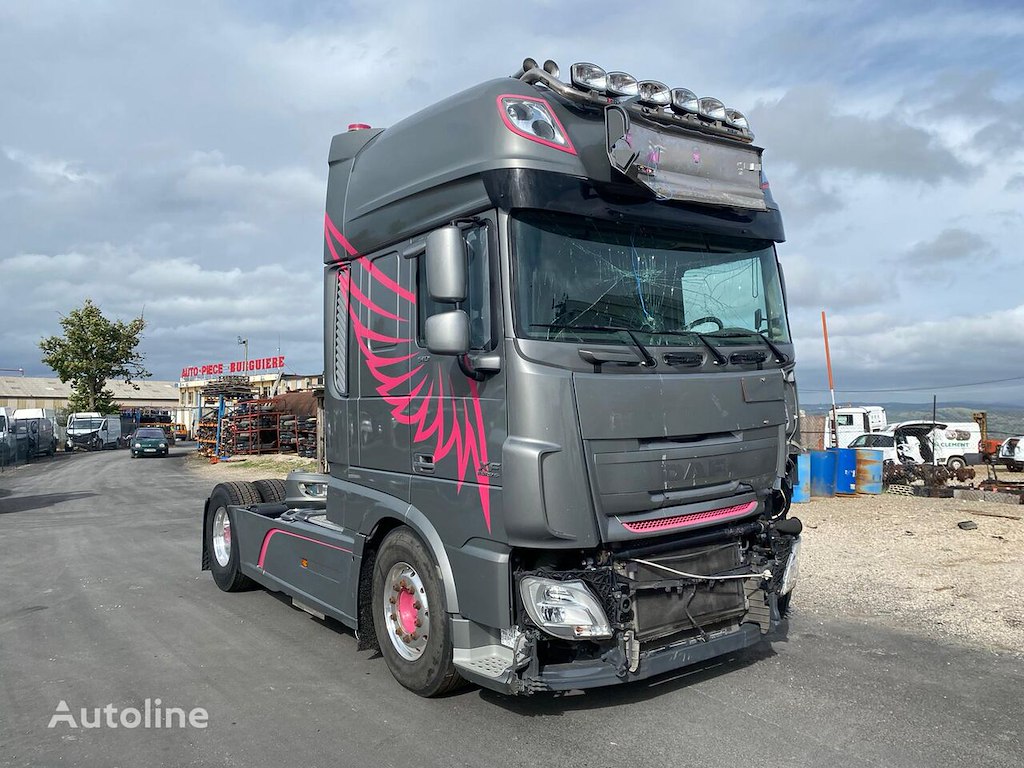 DAF XF 510 tegljač nakon udesa