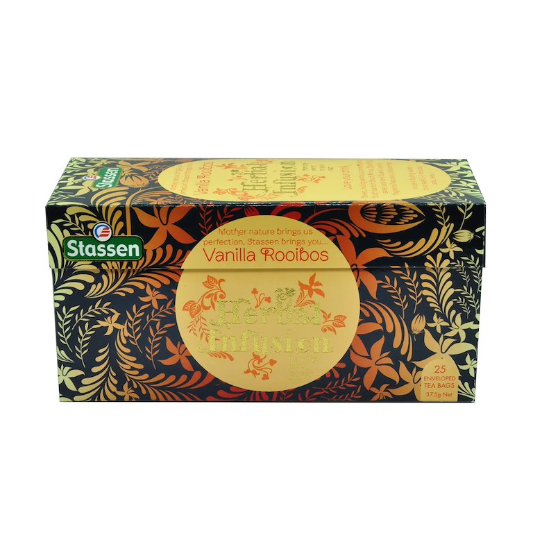 Stassen Rooibos čaj, Vanila, 25 kesica