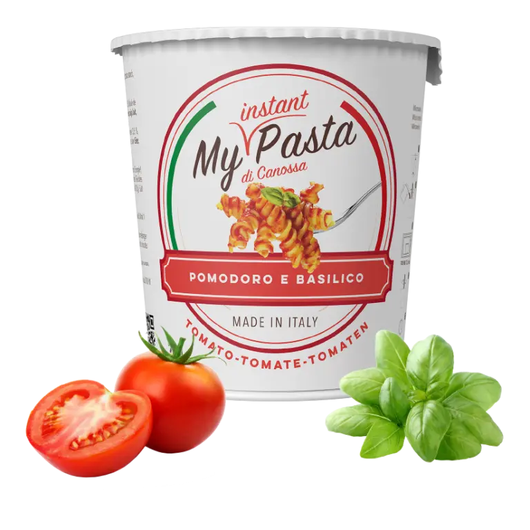 My Instant Pasta Fusilli Pomodoro & Basilico, 70gr