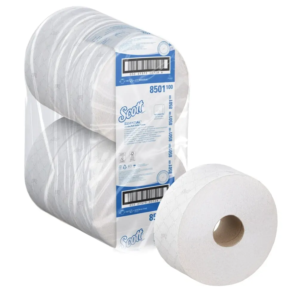 Kimberly Clark SCOTT Toalet papir, Dvoslojni, Beli, 36 komada