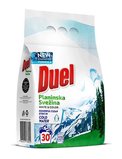 Duel Planinska svežina Praškasti deterdžent 2.7kg