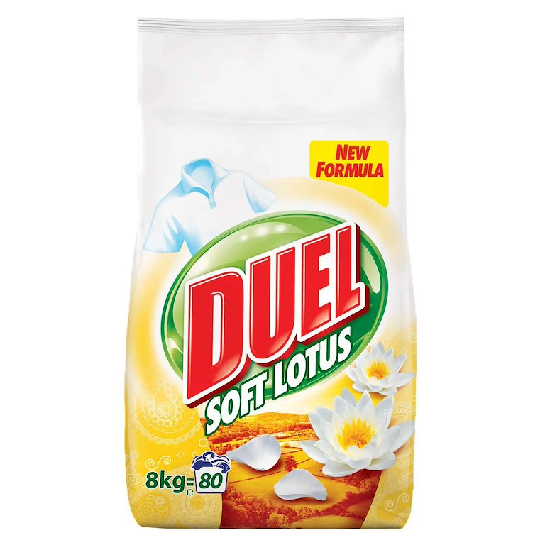 DUEL Compact Soft Lotus Prašak za veš, 8 kg