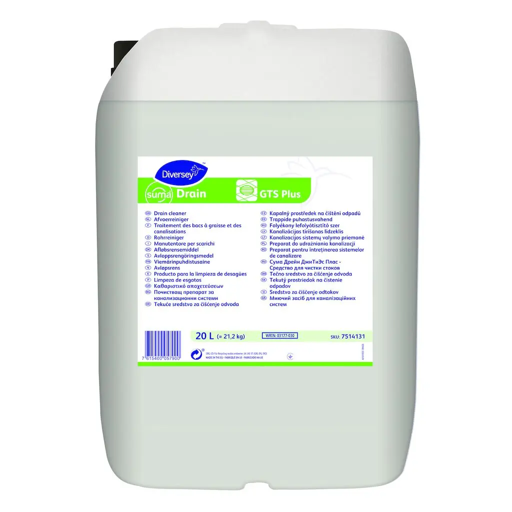 Diversey Suma Drain Gts Plus W 177, Sredstvo za čišćenje, 20l
