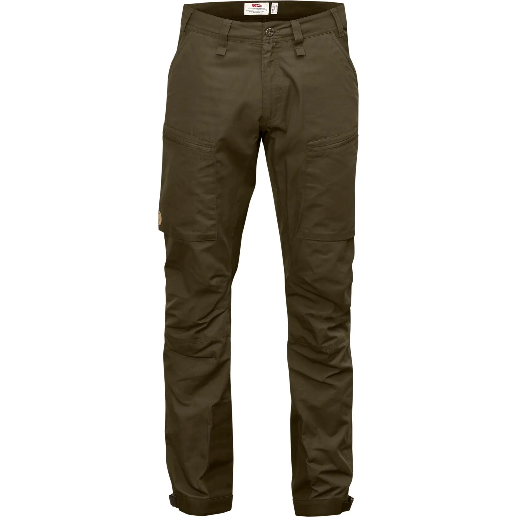 FJALL RAVEN Abisko Lite Trekking Muške pantalone, Braon