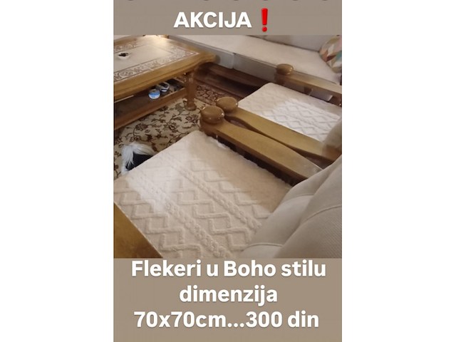 NOVI FLEKERI U BOHO STILU ZA FOTELJU DIMENZIJE 70x70cm