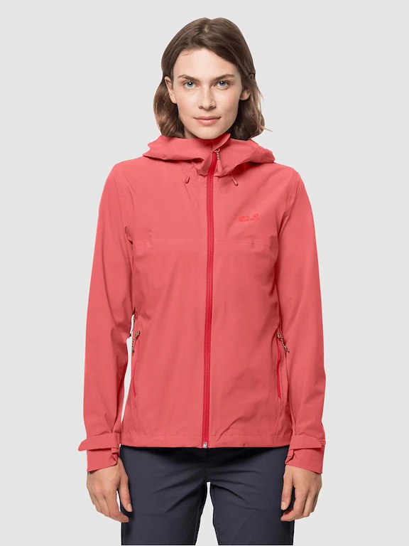 JACK WOLFSKIN Ženska jakna HIGHEST PEAK 2.5L W Jacket roze