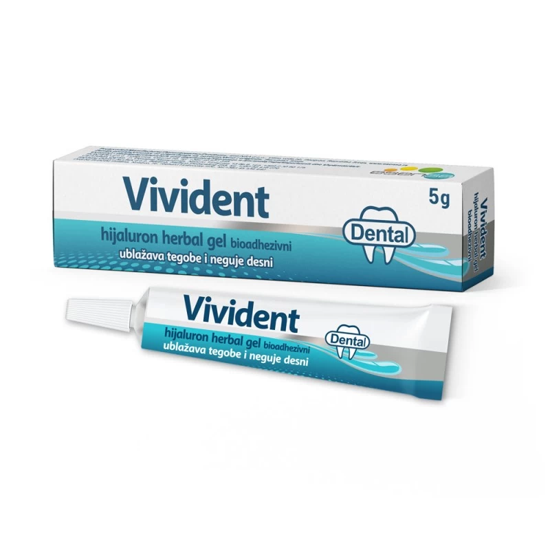 VIVIDENT HERBAL GEL ZA DESNI 5G