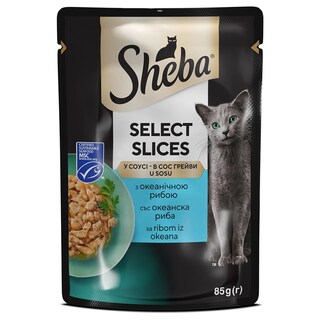 Hr.za macke ok.riba,sos kesica Sheba 85g