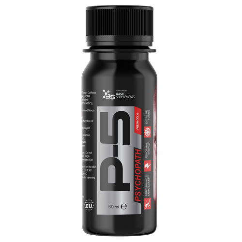 Basic Supplements P-5 SHOT 60ml / Psychopath by Vaso Bakocevic