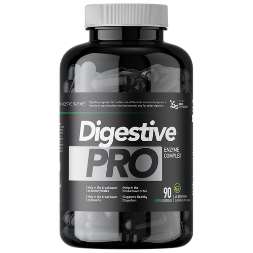 Basic Supplements Digestive Pro / 90 Vegan Capsule