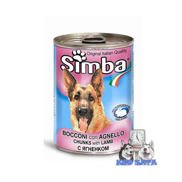 Simba Konzerva Za Pse Jagnjetina 12x1230g