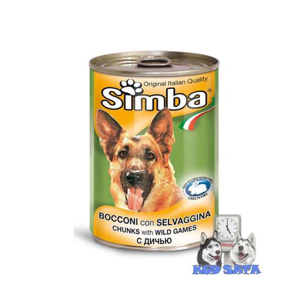 Simba Konzerva Za Pse Divljač 12x1230g