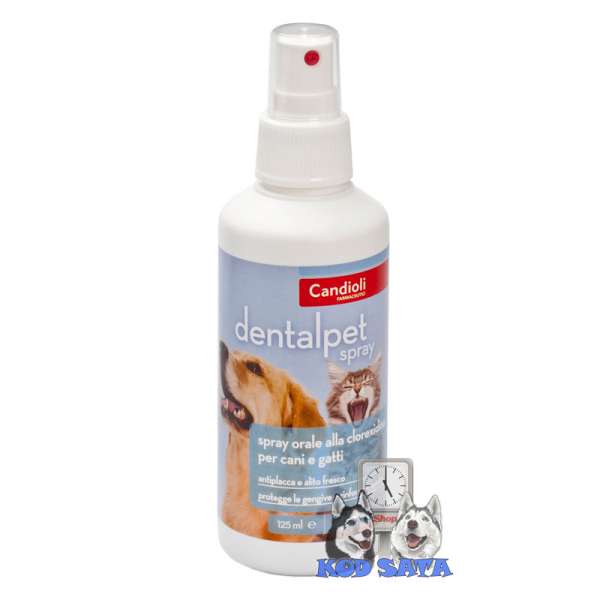 Candioli Dentalpet Hlorheksidni Sprej Za Zube, Za Pse i Mačke 125ml